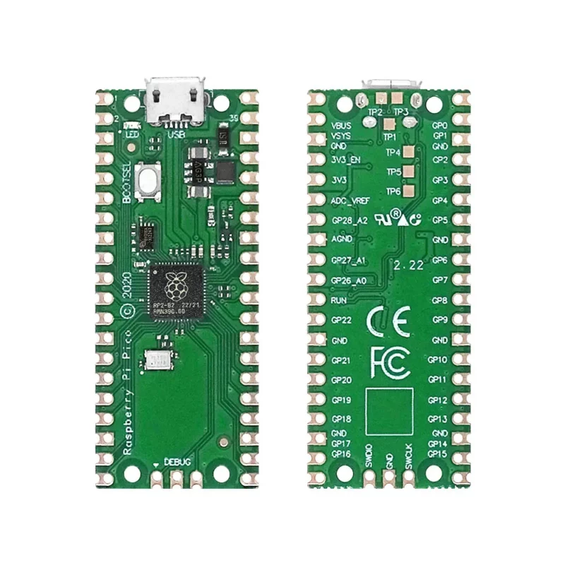 Raspberry Pi Pico Board RP2040 PICO W Dual-Core 264KB ARM micro ...